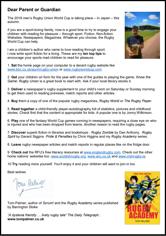 Rugby World Cup 2019 | Tom Palmer